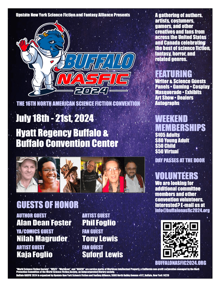 Current Flyer - Buffalo in 2024 NASFiC